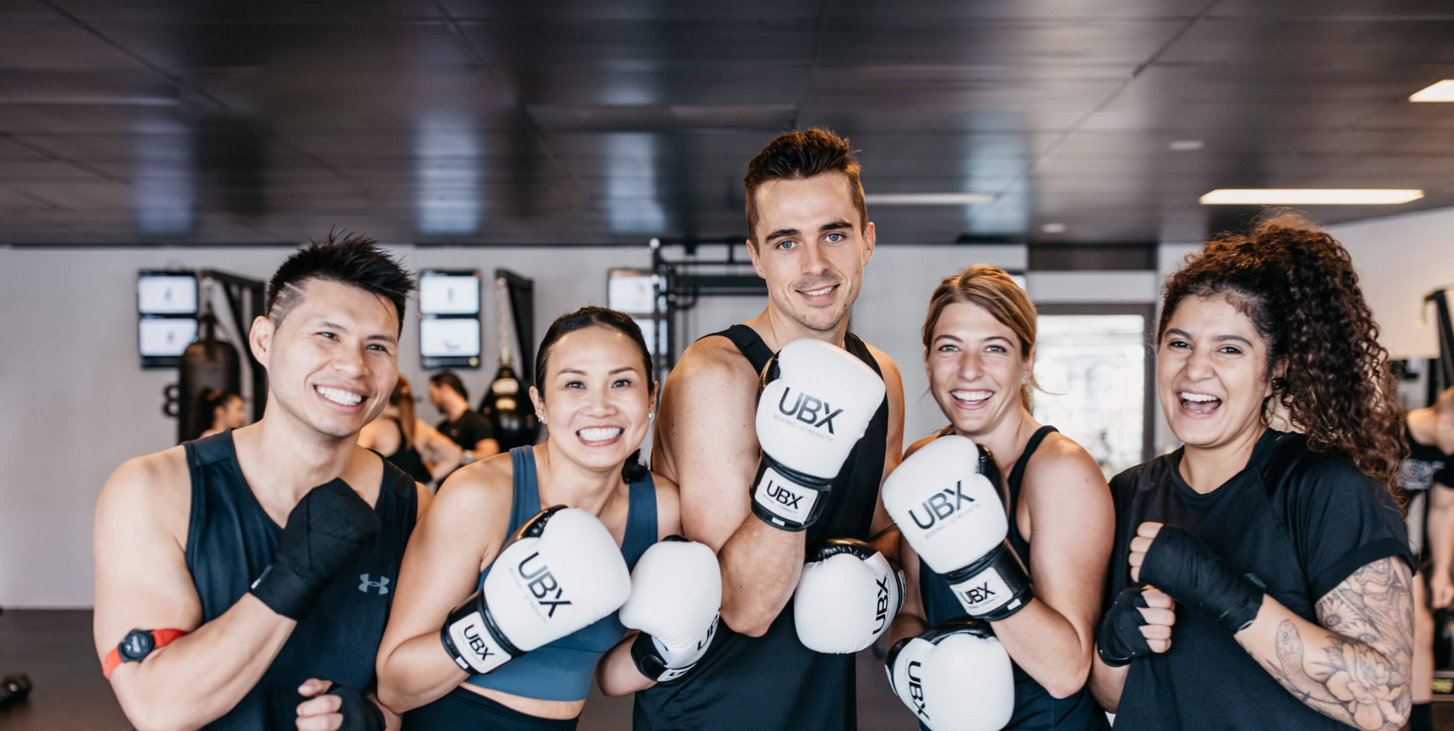 People training at UBX